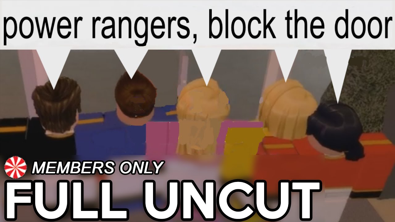 [FULL UNCUT] THE ROBLOX POWER RANGERS RAID - YouTube