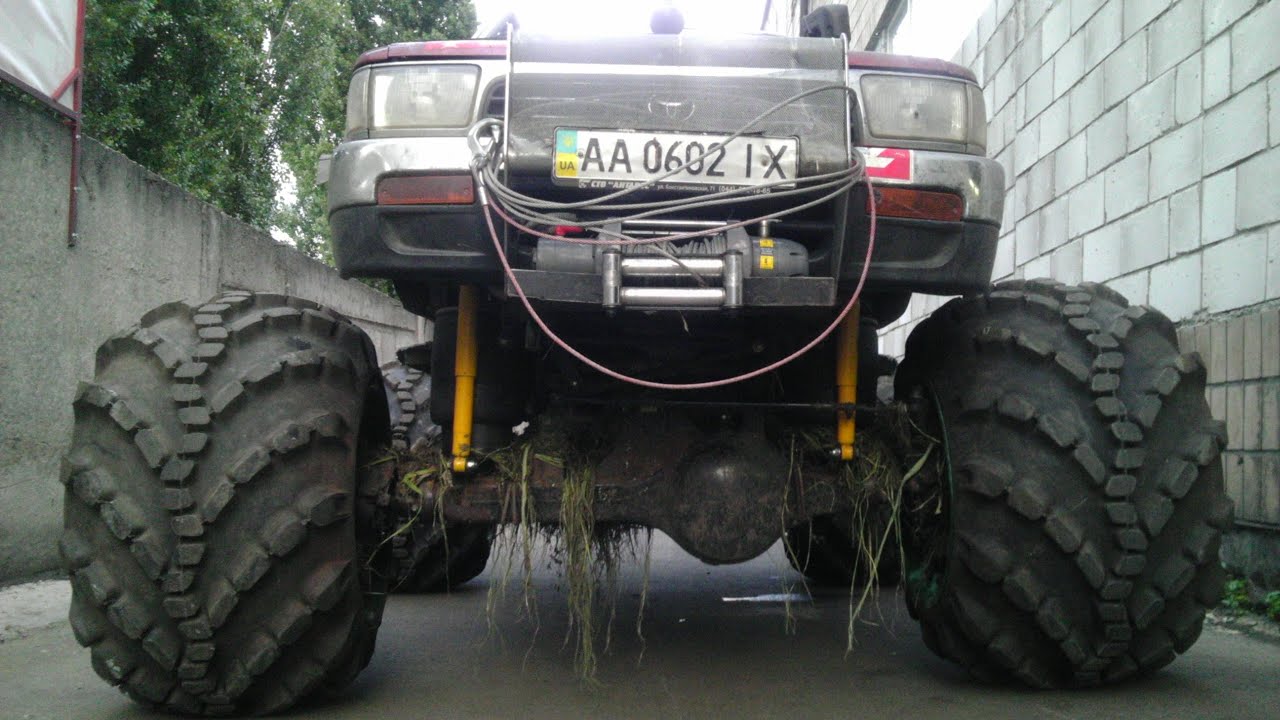 оффроад 4х4 Тойота vs Урал 4x4 offroad hard mudding deep mud full time ...