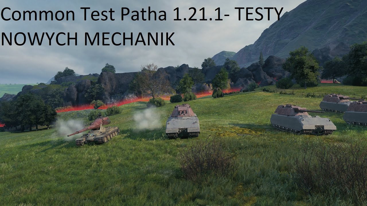 Common test patcha 1.21.1 w wot- Testy nowych mechanik - YouTube