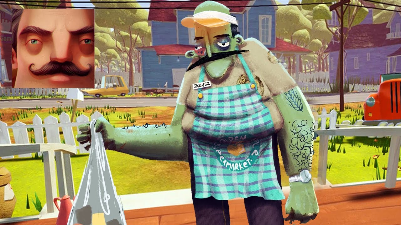 Hello Neighbor - My New Neighbor Hello Neighbor 3 Baker JanusZ Act 1 ...