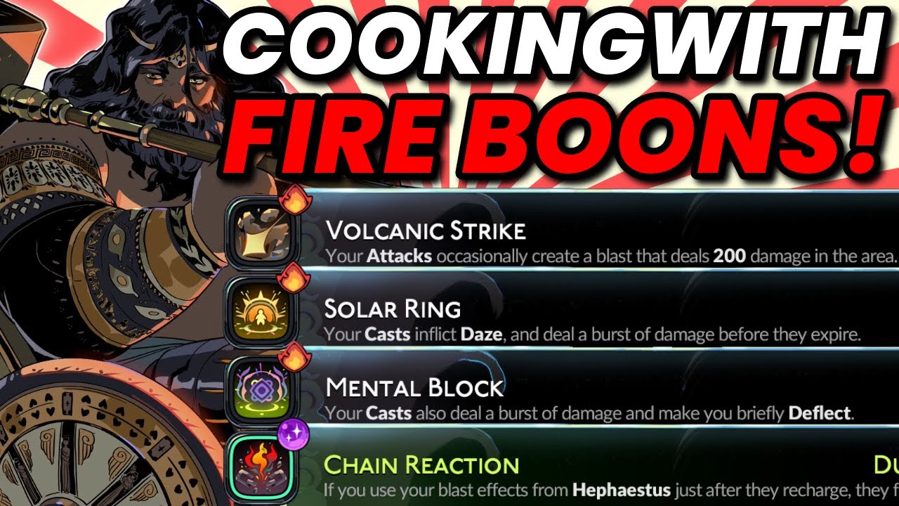 What Build Can We Make With Just Fire Boons? | Hades 2 - YouTube