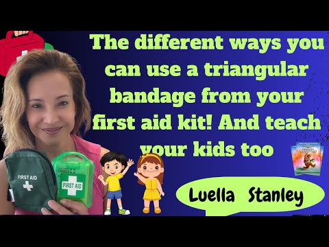 The different ways you can use a triangular bandage from your first aid ...