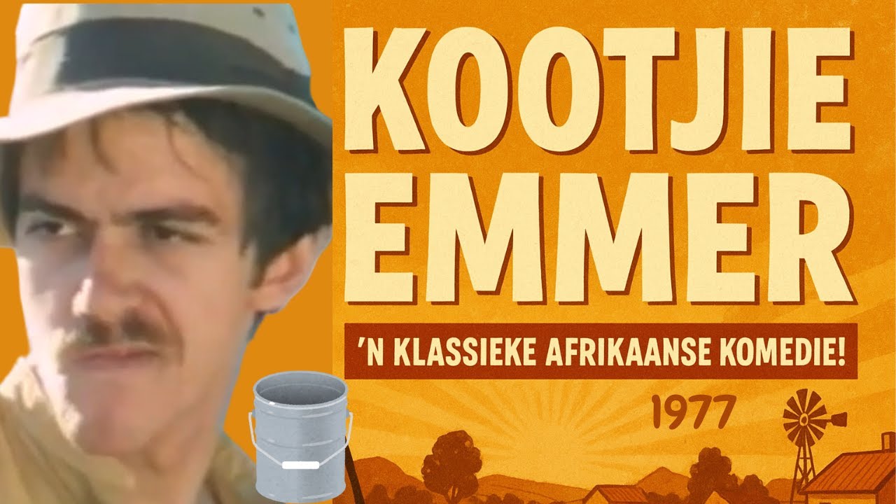 Kootjie Emmer (1977) Afrikaanse Komedie met Tobie Cronje, Siegfried ...