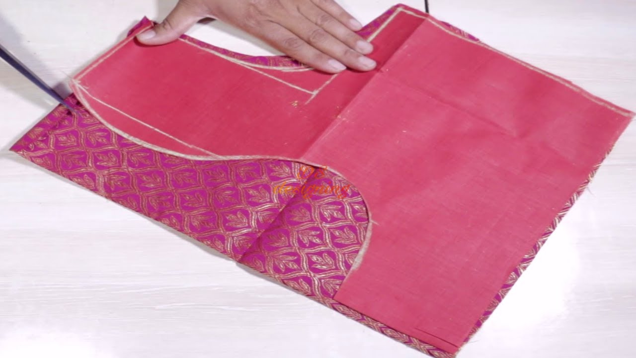 stylist Matka Gala blouse back neck design | stylist Matka Gala blouse ...