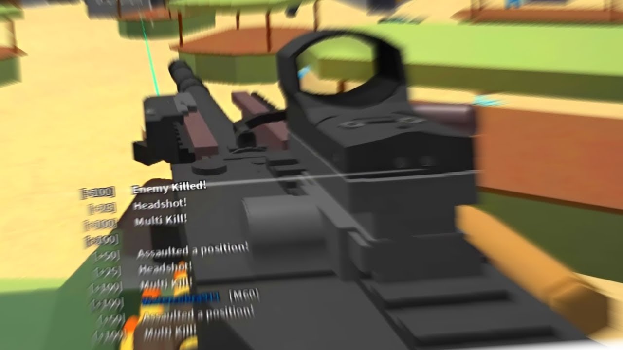 the m60 is now a death machine (phantom forces) - YouTube