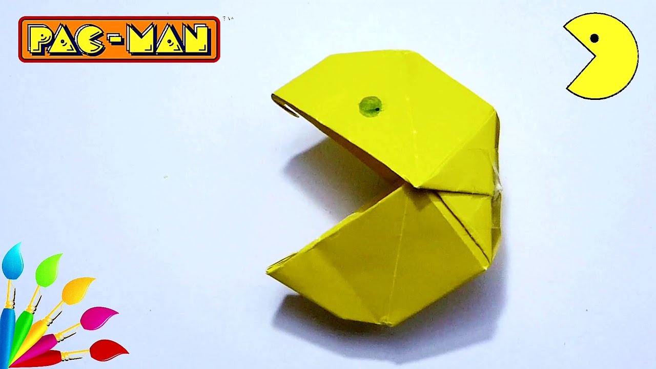 ПАКМАН (бумага) || PACMAN (paper) - YouTube