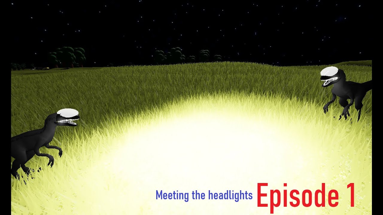 Palaeontolo Episode 1 Meeting the headlights "SCP 745" Roblox Animation ...
