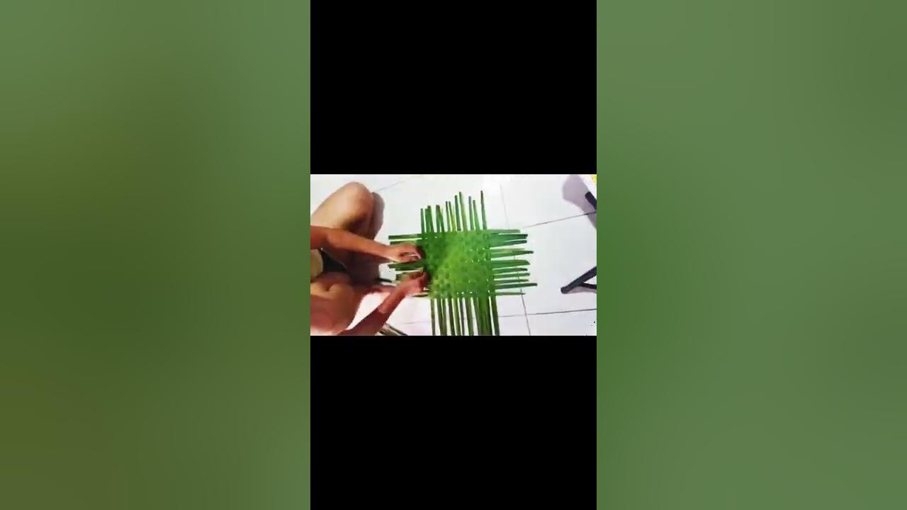 How To Make Coconut Leaves Placemat YouTube how-to-make-coconut-leaves-placemat-youtube