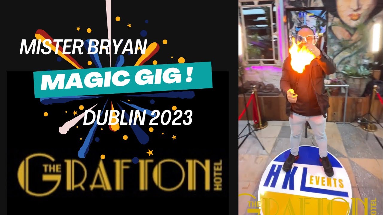 Day 130, 2023 - Magic Gig Grafton Hotel Staff Gathering, Dublin ...