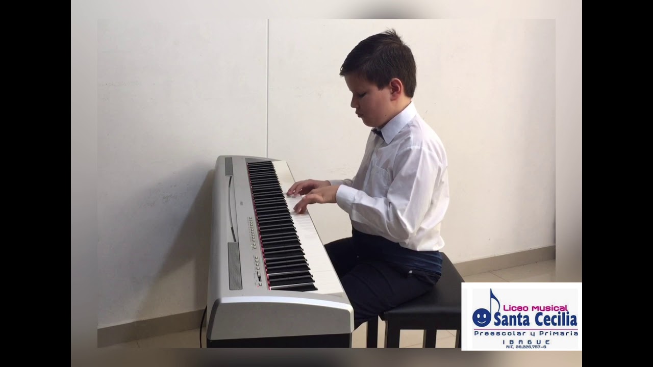 Samuel Pineda Delgado Arabesque de Búrgmuller. Audición piano 2020 ...