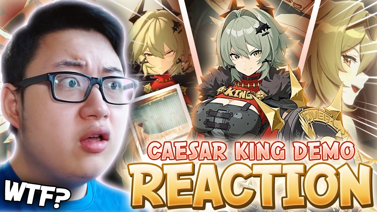 WHAT WAS THAT SHOWER SCENE...?! | Caesar Character Demo REACTION ...