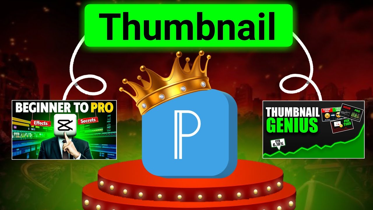 Create A Unique & Eye Catchy Thumbnail With 10x Clickable ( like a pro ...