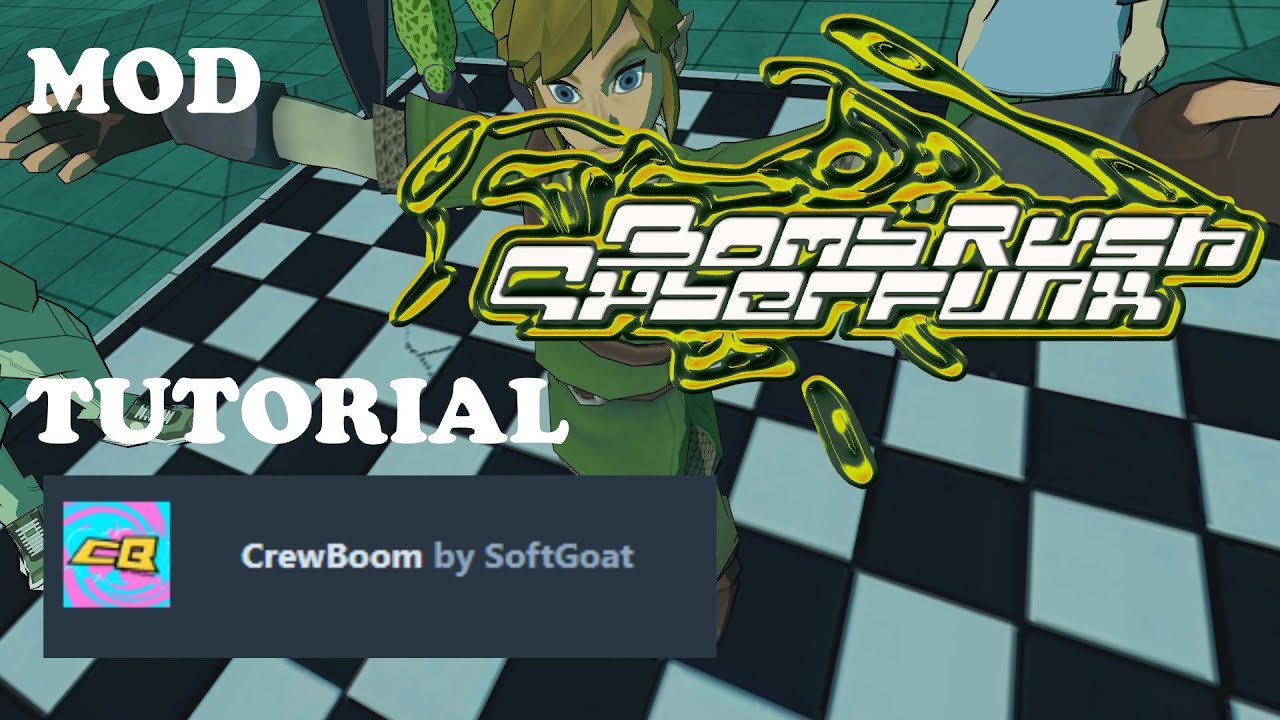 HOW TO INSTALL CHARACTER MODS IN BOMB RUSH CYBERFUNK WITH CREWBOOM ...