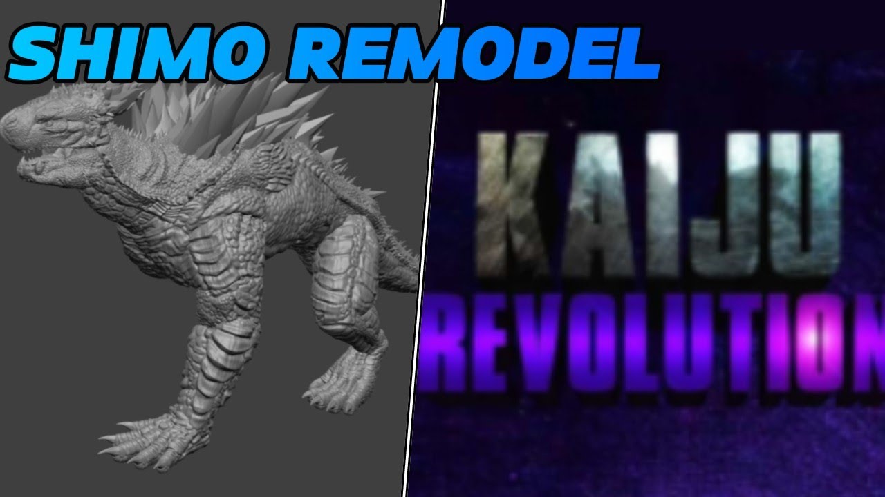SHIMO REMODEL! Kaiju Revolution - YouTube