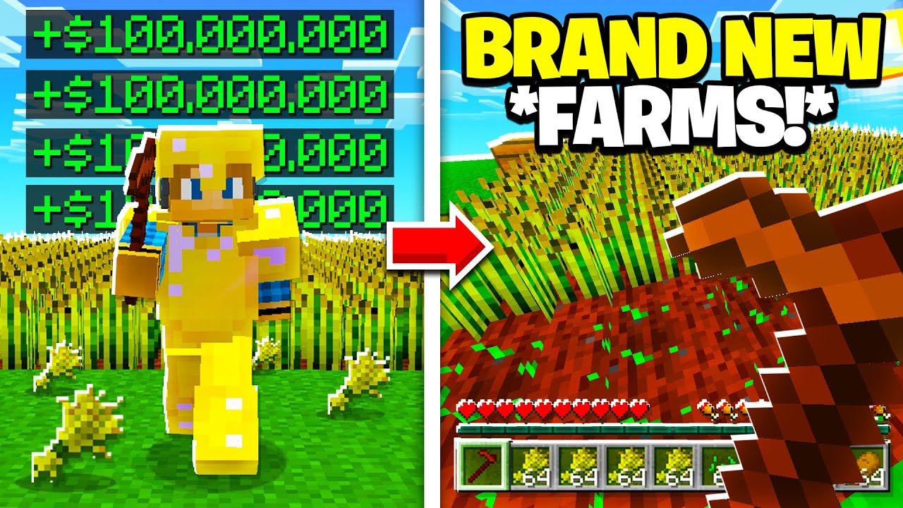 THE Most OP FARM on OP SKYBLOCK | Minecraft Skyblock - YouTube