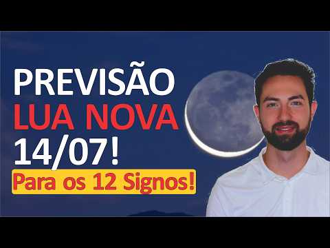 ⚠️ Previsão p/ 12 Signos: LUA NOVA 14/07 em Câncer, conexão EMOCIONAL! | Astrologia, Espiritualidade