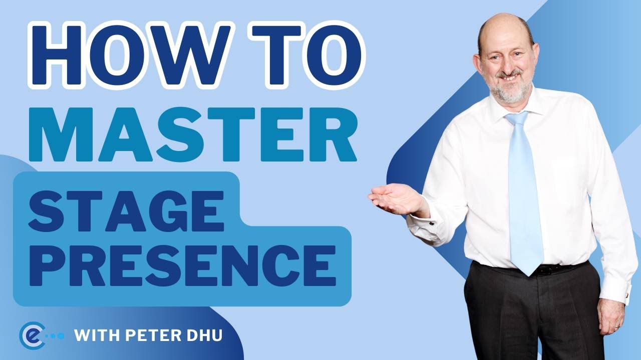 What Is Stage Presence—and How Do You Master It? - YouTube