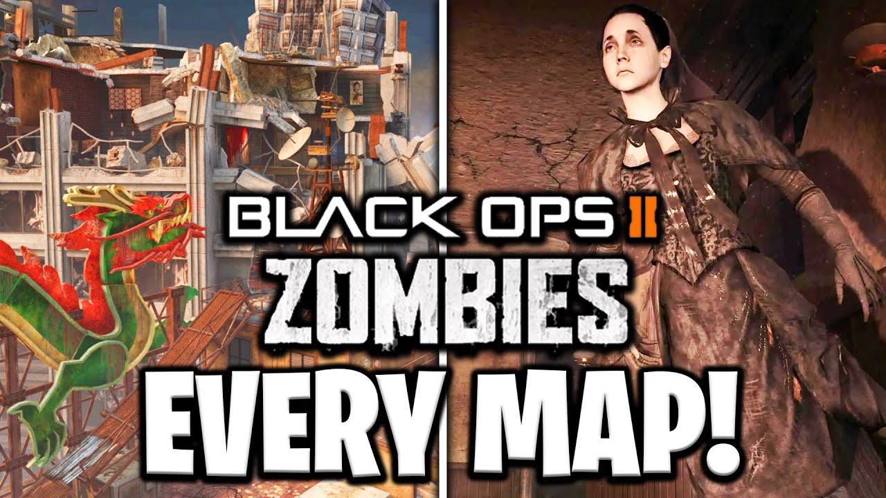 Playing Every Zombies Map Ever! (BLACK OPS 2: VICTIS) - YouTube