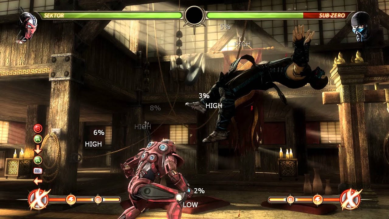 Sektor 1 Bar 40% Teleport Uppercut Punish - YouTube