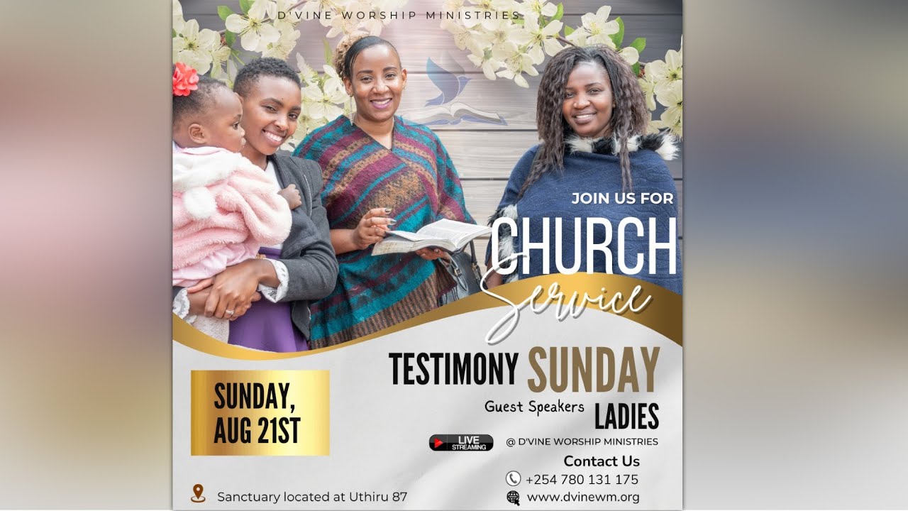 CHURCH SERVICE | TESTIMONY SUNDAY - YouTube