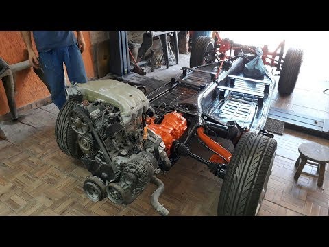 Chassi do Fusca Laranja e Renault 1948 - YouTube