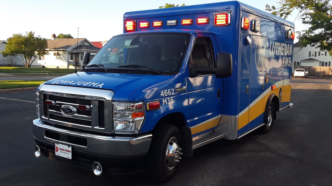Walkaround on Lutheran EMS Miami brandnew medic 36 - YouTube