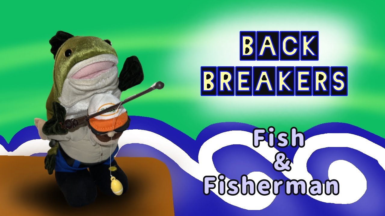 (Gemmy) Back Breakers - Fish And Fisherman - Woo Hoo - YouTube