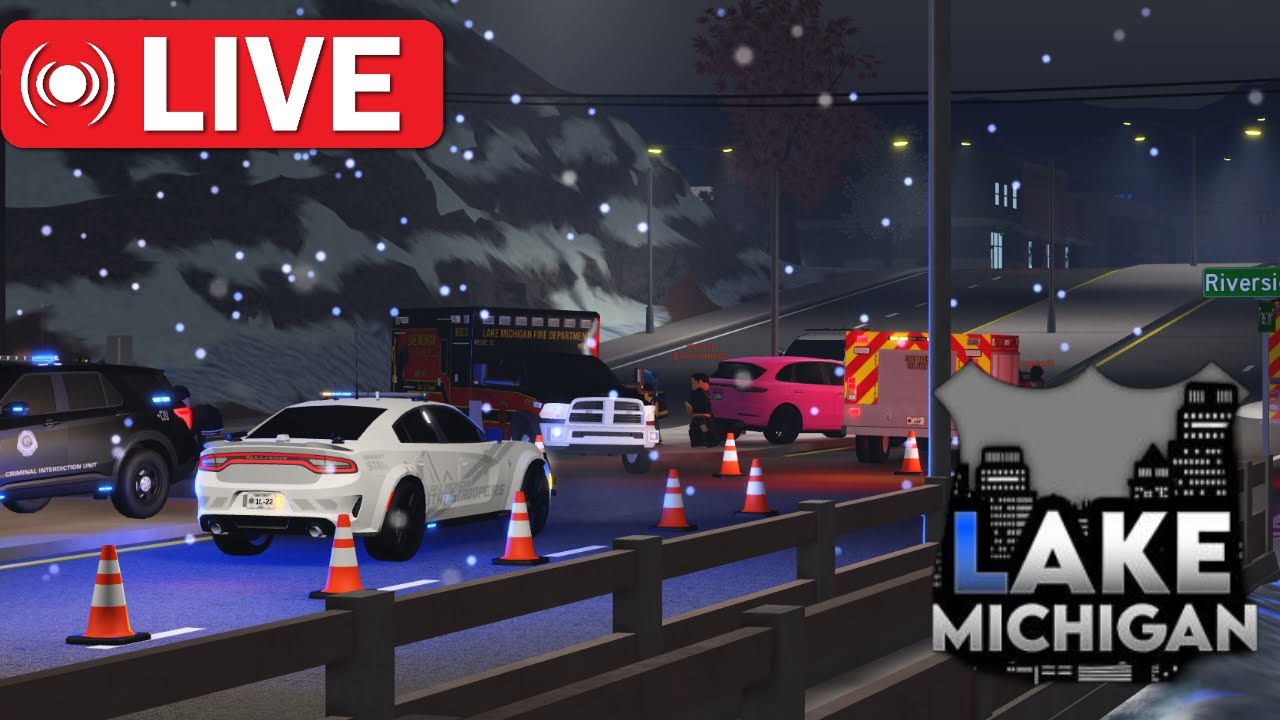 🔴 Live on FD | Lake Michigan Roleplay (ERLC Liberty County) Ep:4 - YouTube