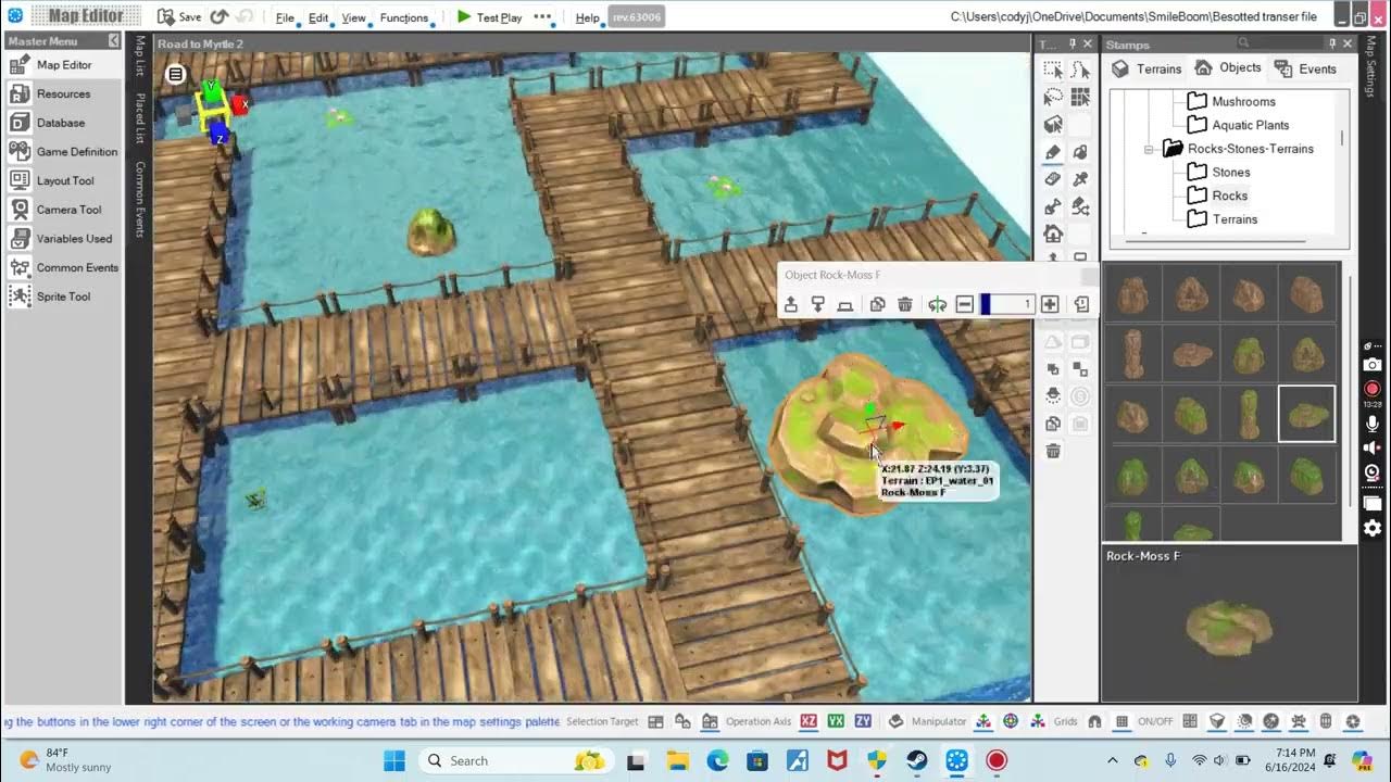 Indie Game Devlog Map Build Speed Run - YouTube
