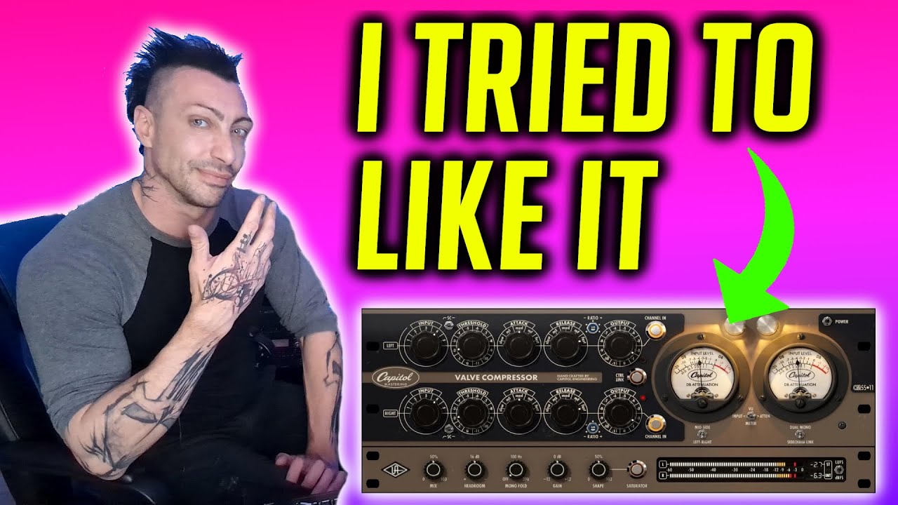 UAD Capitol Mastering Compressor Unbiased Review - YouTube