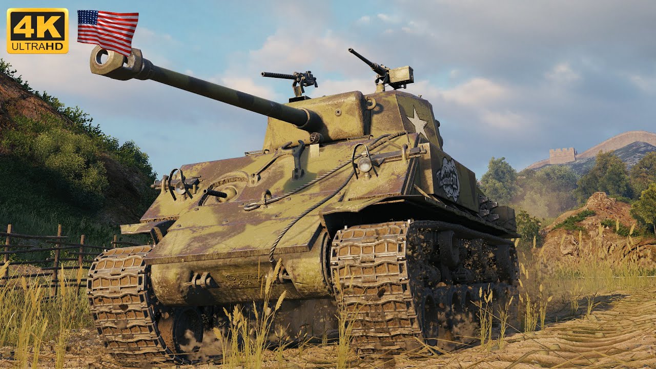 M4A3E8 Thunderbolt VII - Empires Border - World of Tanks - WoT - YouTube