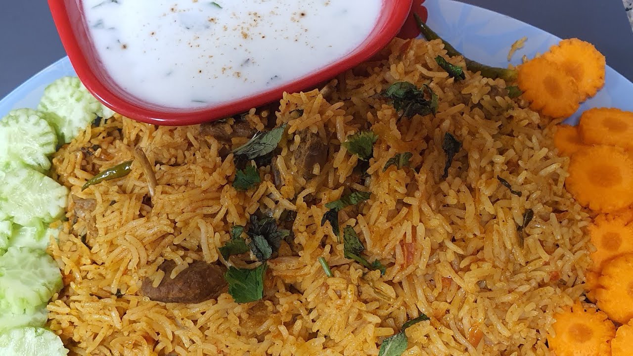 Hyderabadi Tahari..|One of the delicious cuisine of hyderabad..| - YouTube
