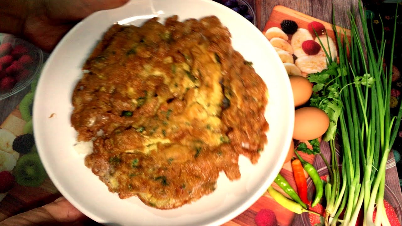 How to Make Crispy omelette🥚｜Thai Style~🌶️🧄 - YouTube