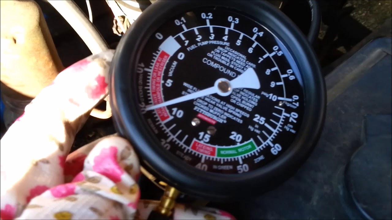 Vacuum Test 1972 Ford F100 240 Engine - YouTube