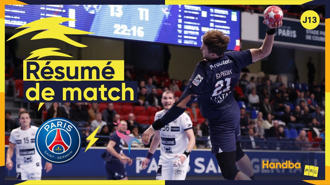 #HANDBALL | Paris vs Cesson-Rennes | Le résumé du match - YouTube