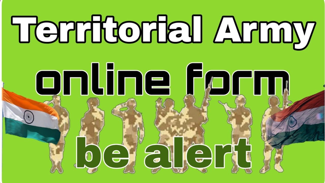 Ta online form | Territorial army new update - YouTube