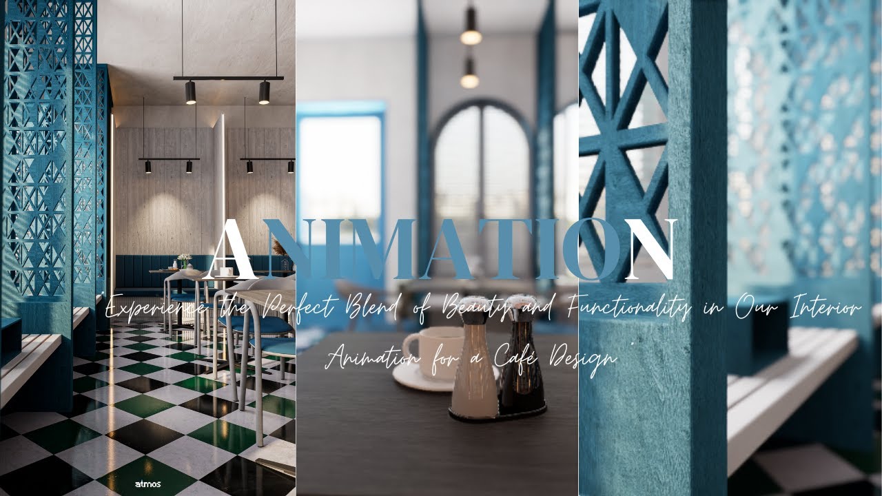 Café Interior Animation |D5 Render/ Sketchup / Adobe premier pro - YouTube