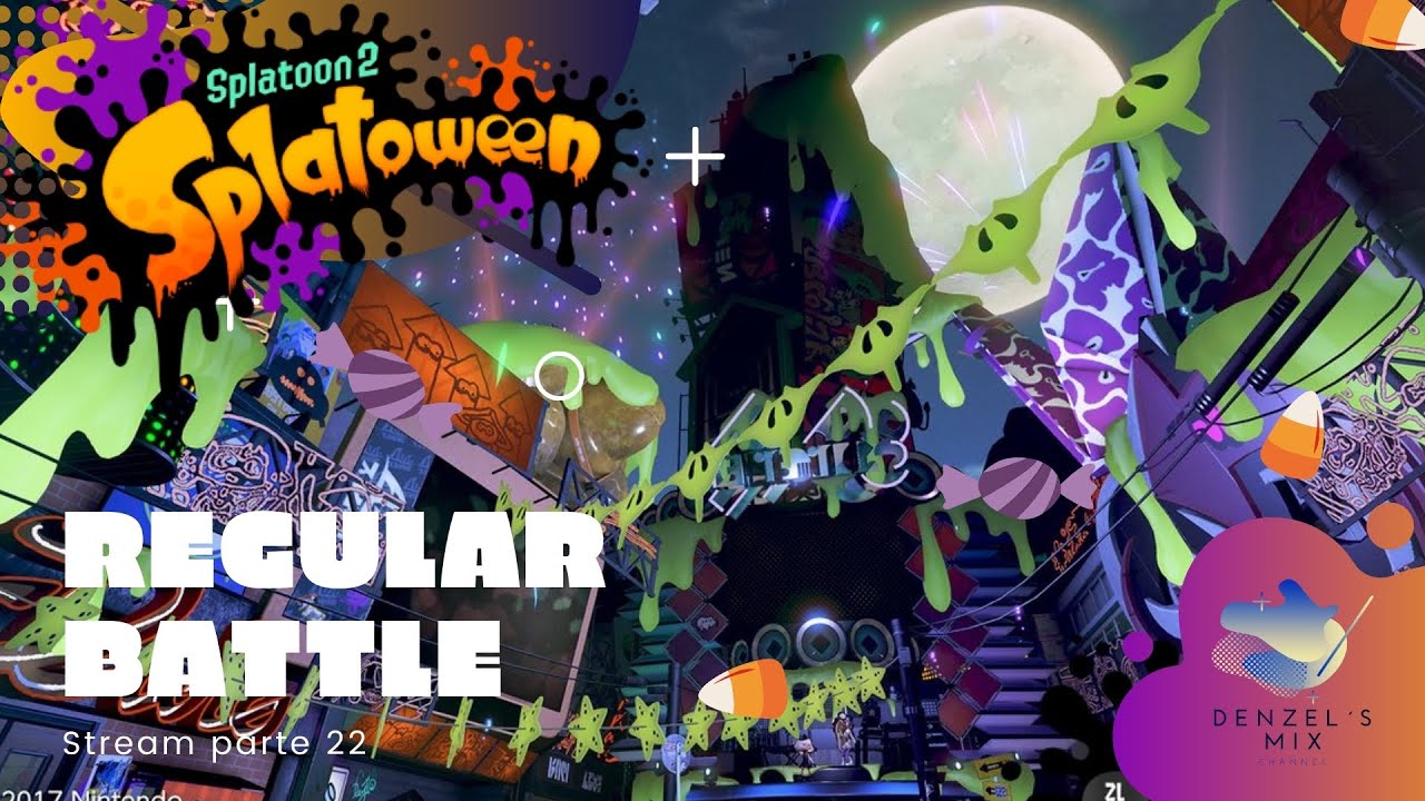 Splatoon 2: Regular Battle Stream 21 - YouTube