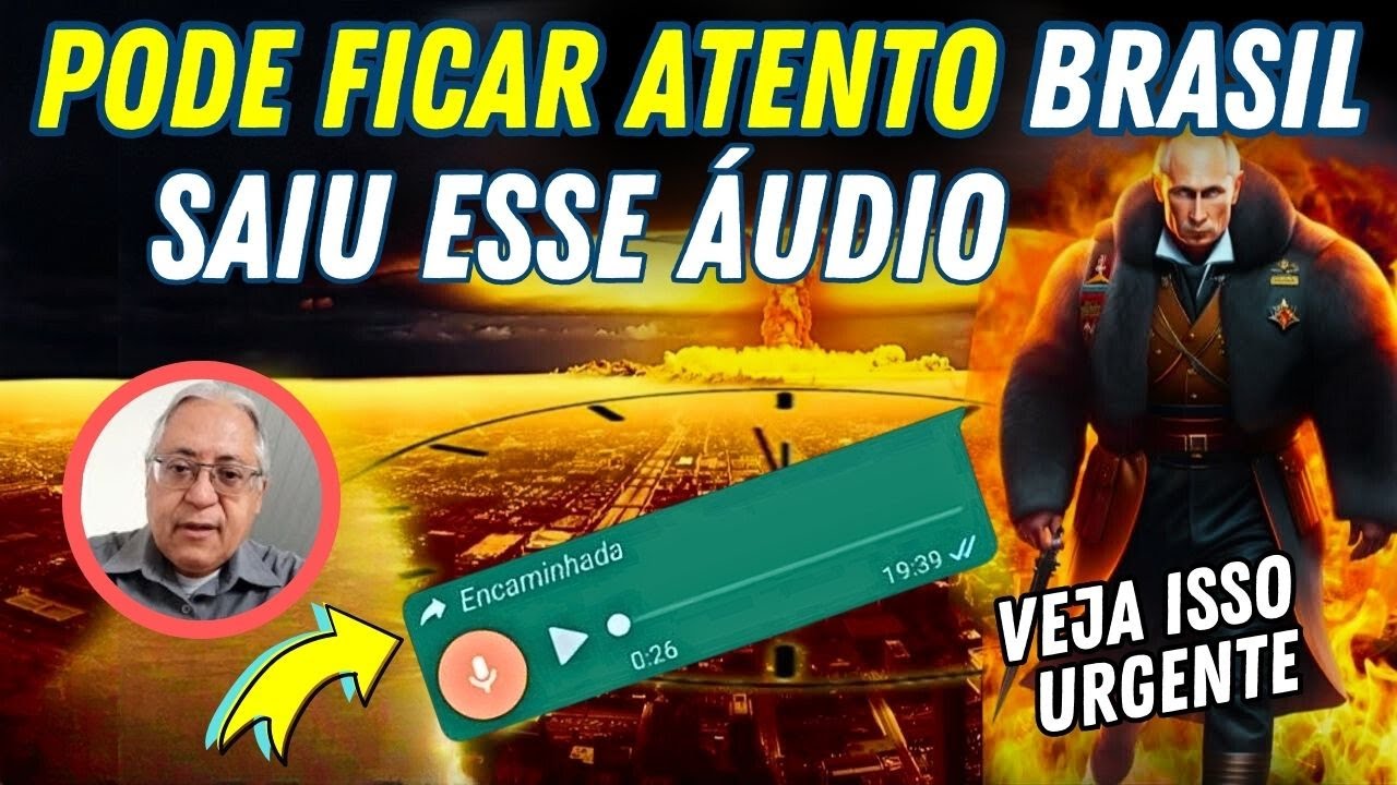 ESCUTE ESSE ÁUDIO COM URGENCIA | É IMPACTANTE OUVIR ISSO! MAS É UM ...