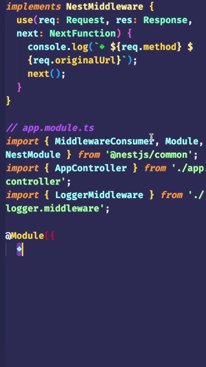 NestJS Middleware Explained 🧩 | Use Cases & Setup - YouTube