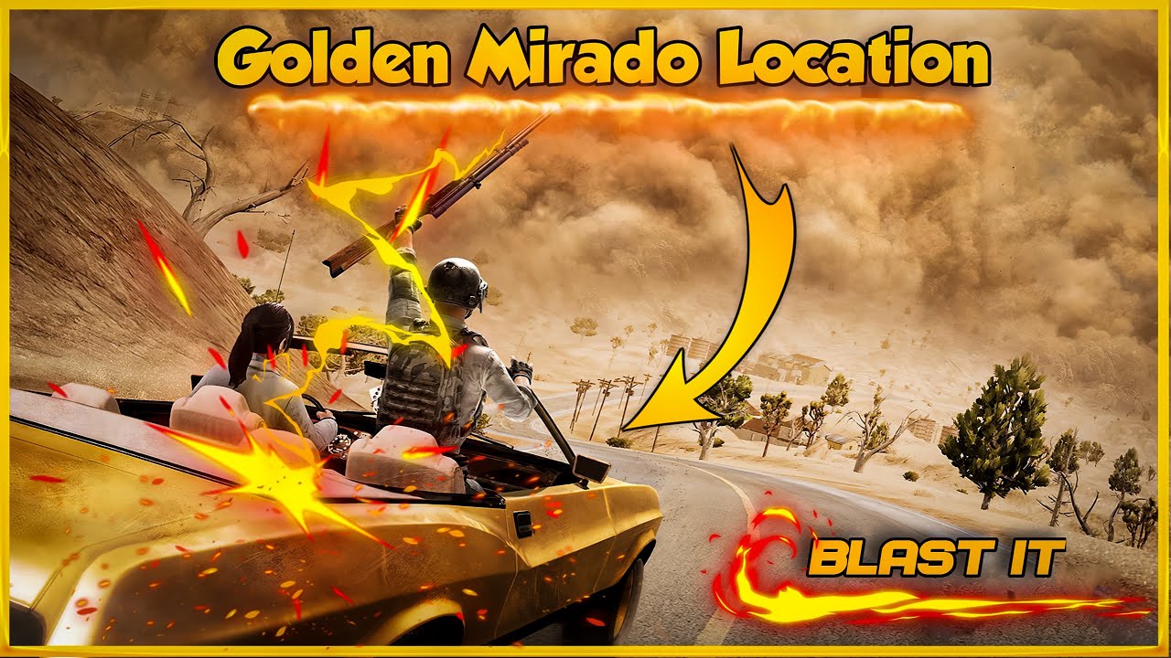 Proper Location Of Golden Mirado In MiraMar | Blast Mirado At The End ...