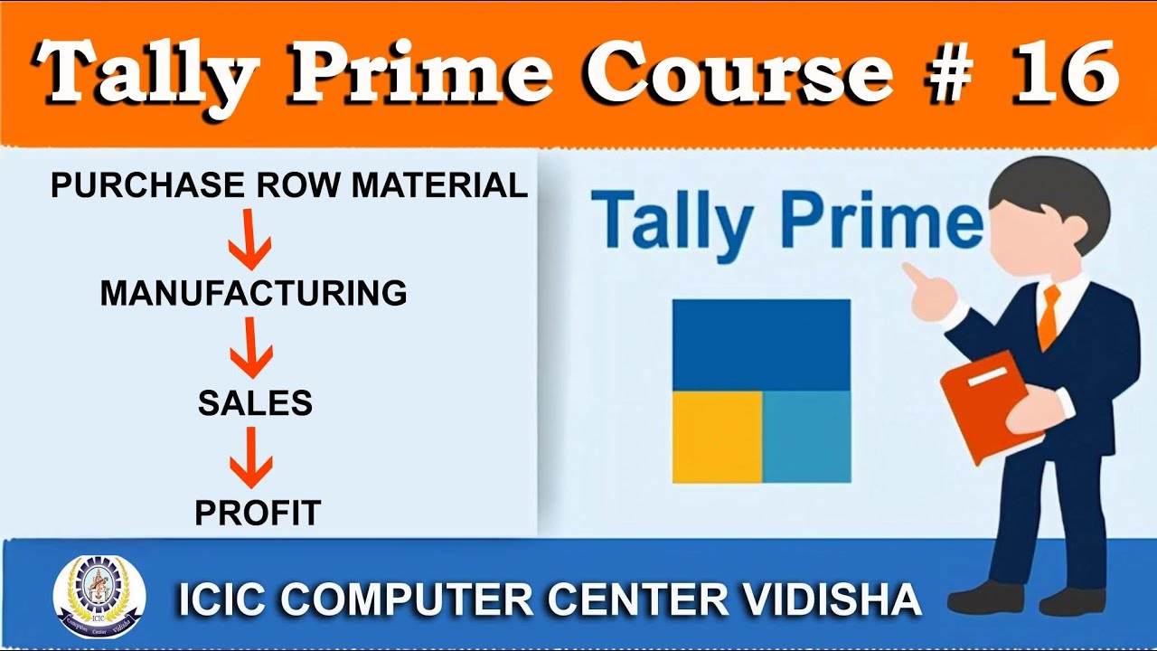 # 16 Tally Prime - How to create bills of materials in Tally Prime ...