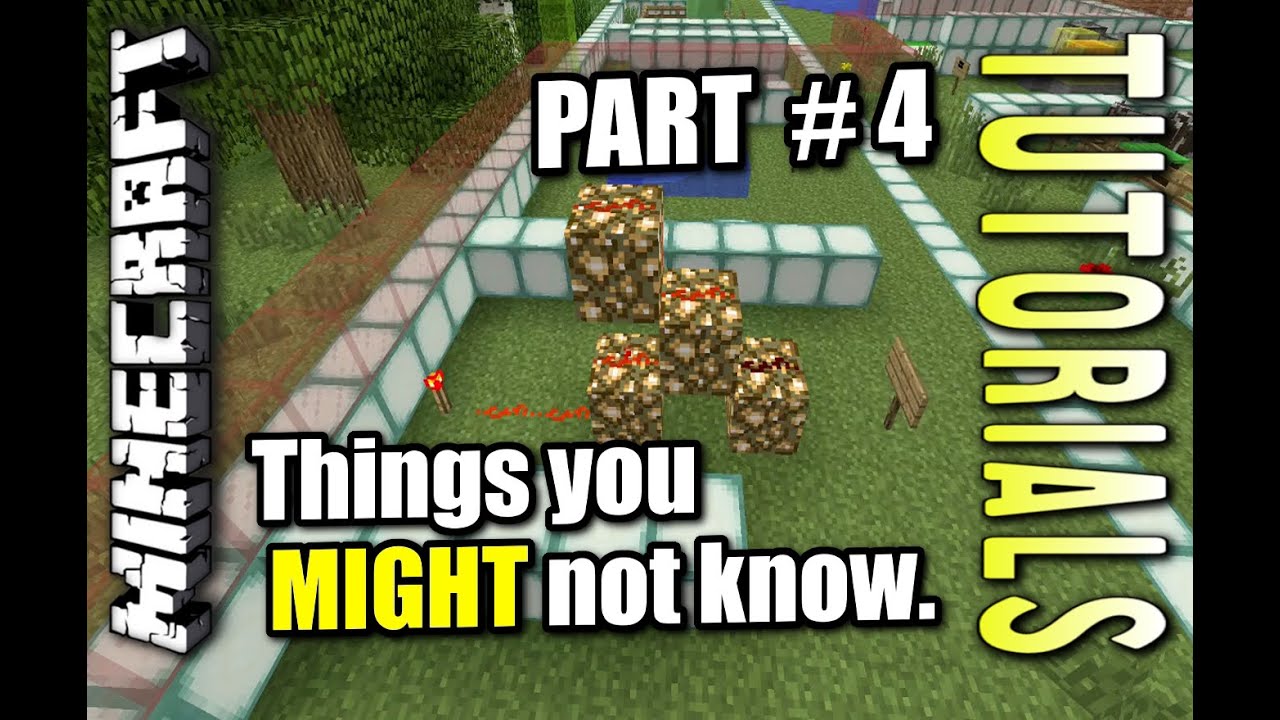 Minecraft PS4 - 10 Things You Might Not Know #4 - Tutorial ( PS3 / XBOX ...