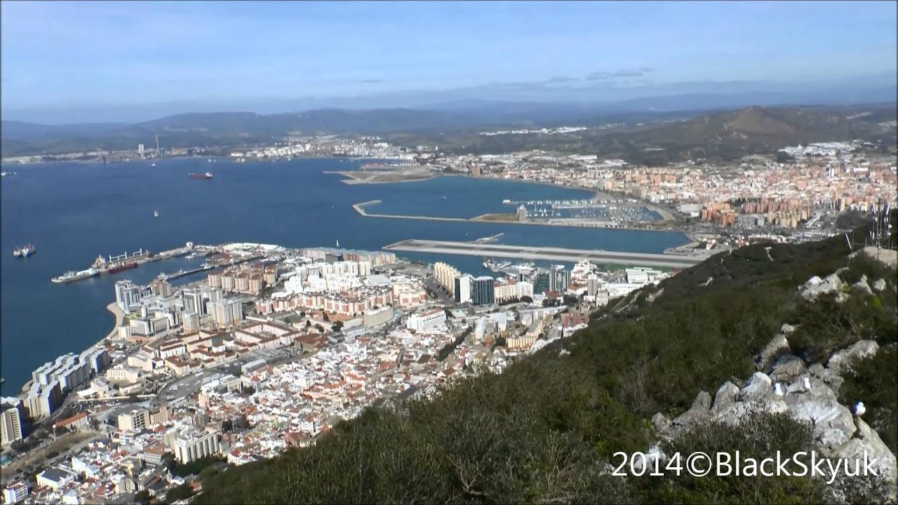 Rock of Gibraltar. Full HD 1080p - YouTube