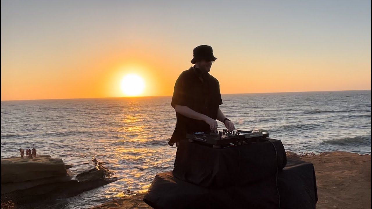 Live Sunset DJ Set at Sunset Cliffs, San Diego | Swishy J Summer Vibes ...