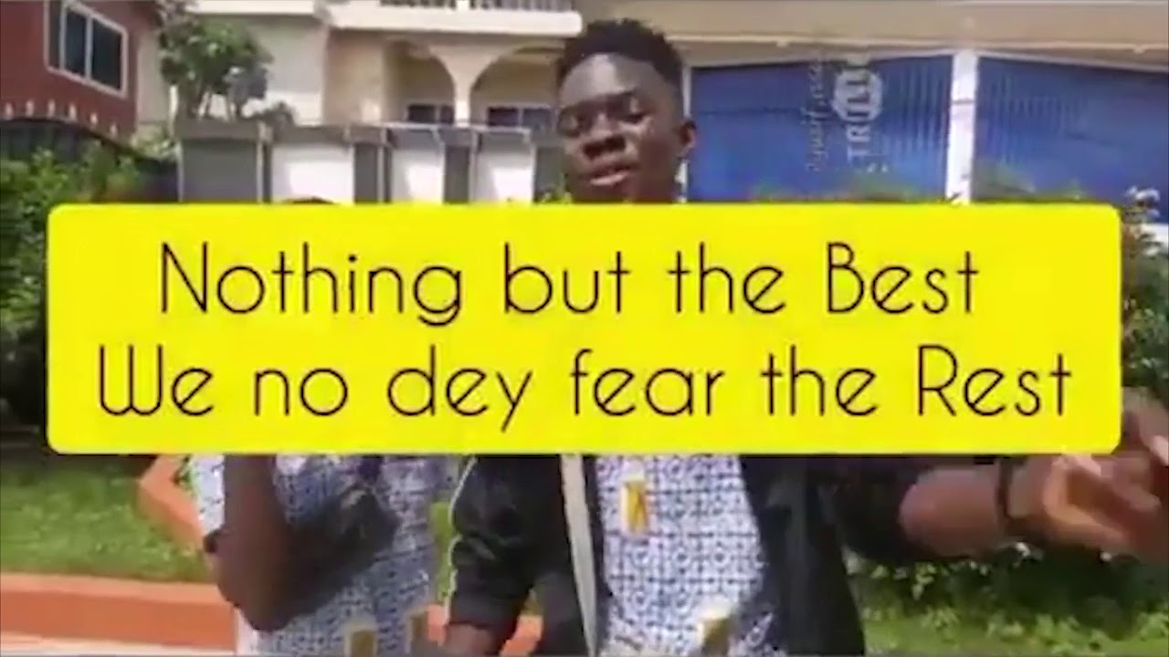 Kwesi Kendrick composed a Song for Suhum senior High technical school ...