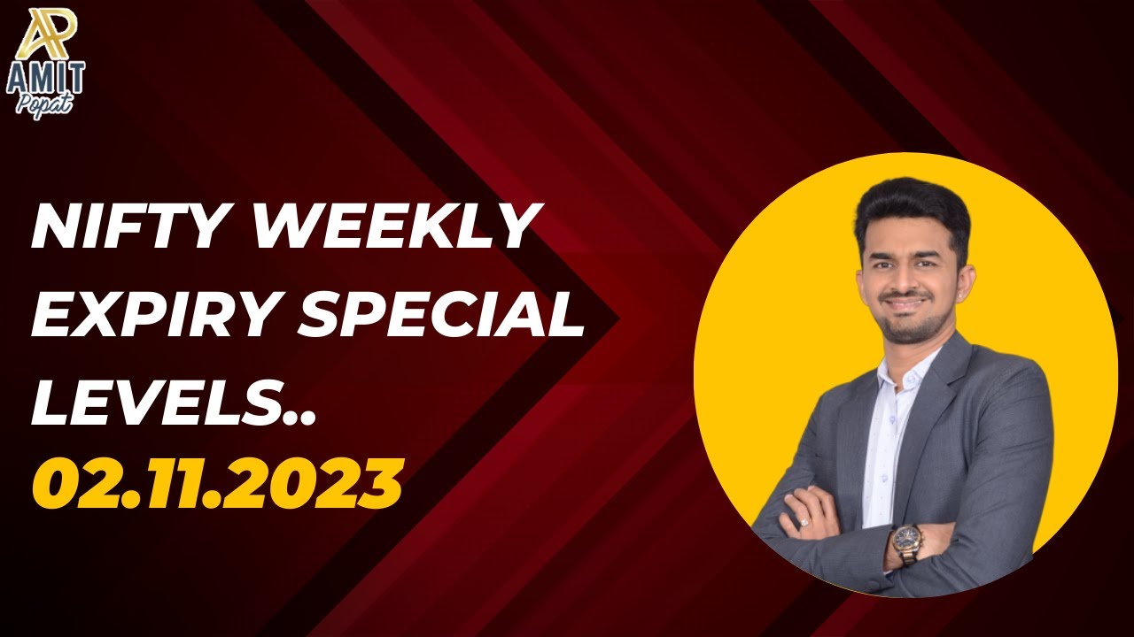 NIFTY WEEKLY EXPIRY SPECIAL LEVELS - YouTube