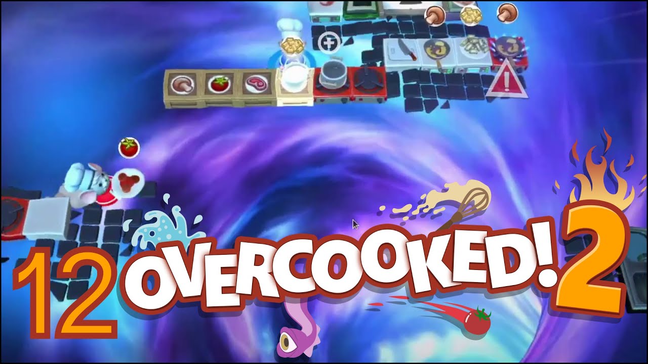 Overcooked 2 #12 - Space - YouTube
