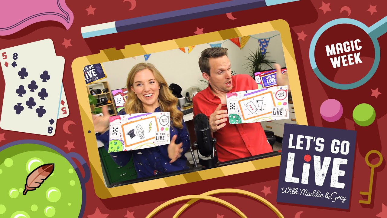 How to LEVITATE! | Magic Week | #35 LET'S GO LIVE with Maddie & Greg ...
