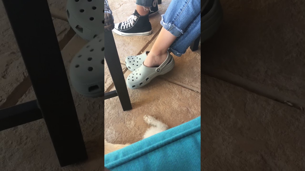 Hot Crocs Dangling pt4 - YouTube